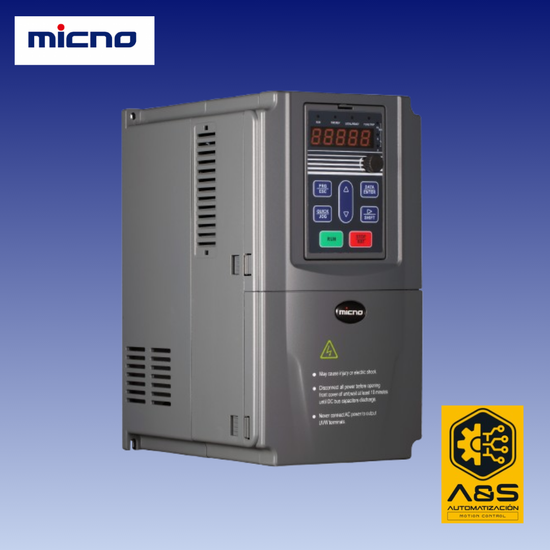 Inversor 2HP-220V VFD MICNO AE300-1R5G-S2 – A&S Automatización